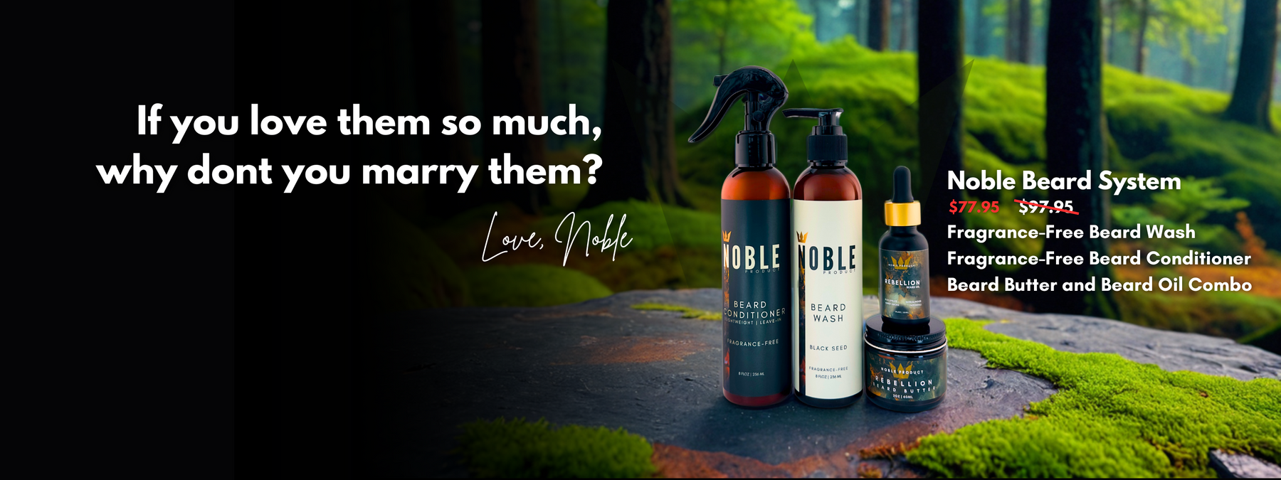 Noble Product Co. | Premium Beard Oils & Beard Butter